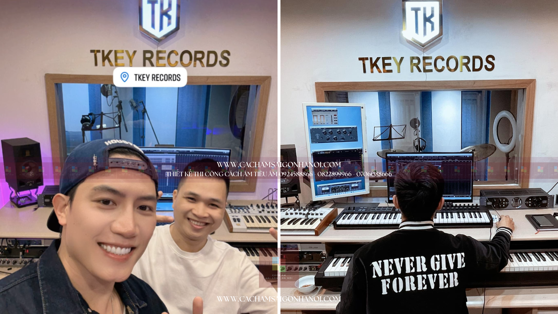 Cách Âm Sài Gòn Hà Nội Nâng Tầm Chất Lượng Âm Thanh Tại Studio TKey Records, Thanh Xuân, Hà Nội